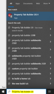 What is the SOLIDWORKS Property Tab Builder? - ChampionXperience