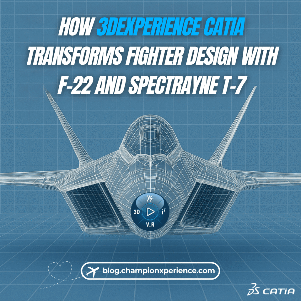 CATIA 3DEXPERIENCE - Natural Sketch and Generative Aerospace
