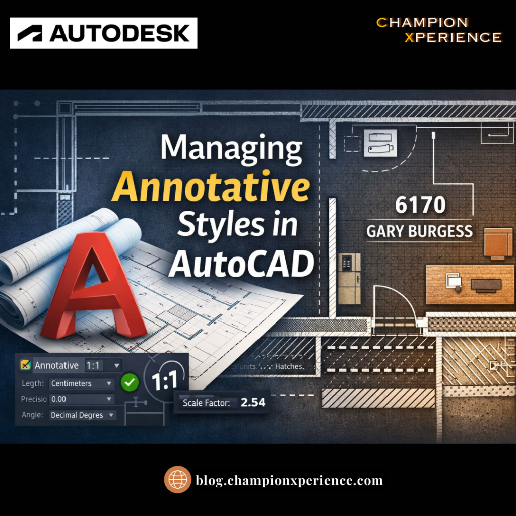 Managing Annotative Styles in AutoCAD - ChampionXperience