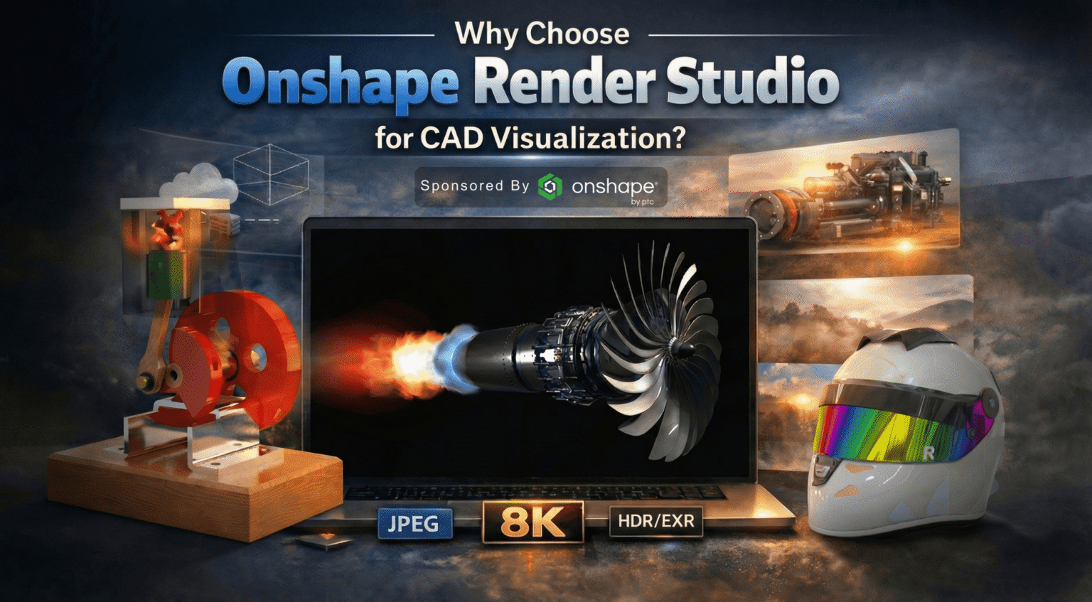 Why Choose Onshape Render Studio for CAD Visualization? - ChampionXperience