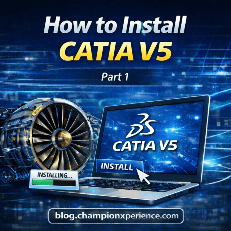Comment installer CATIA V5 - ChampionXperience